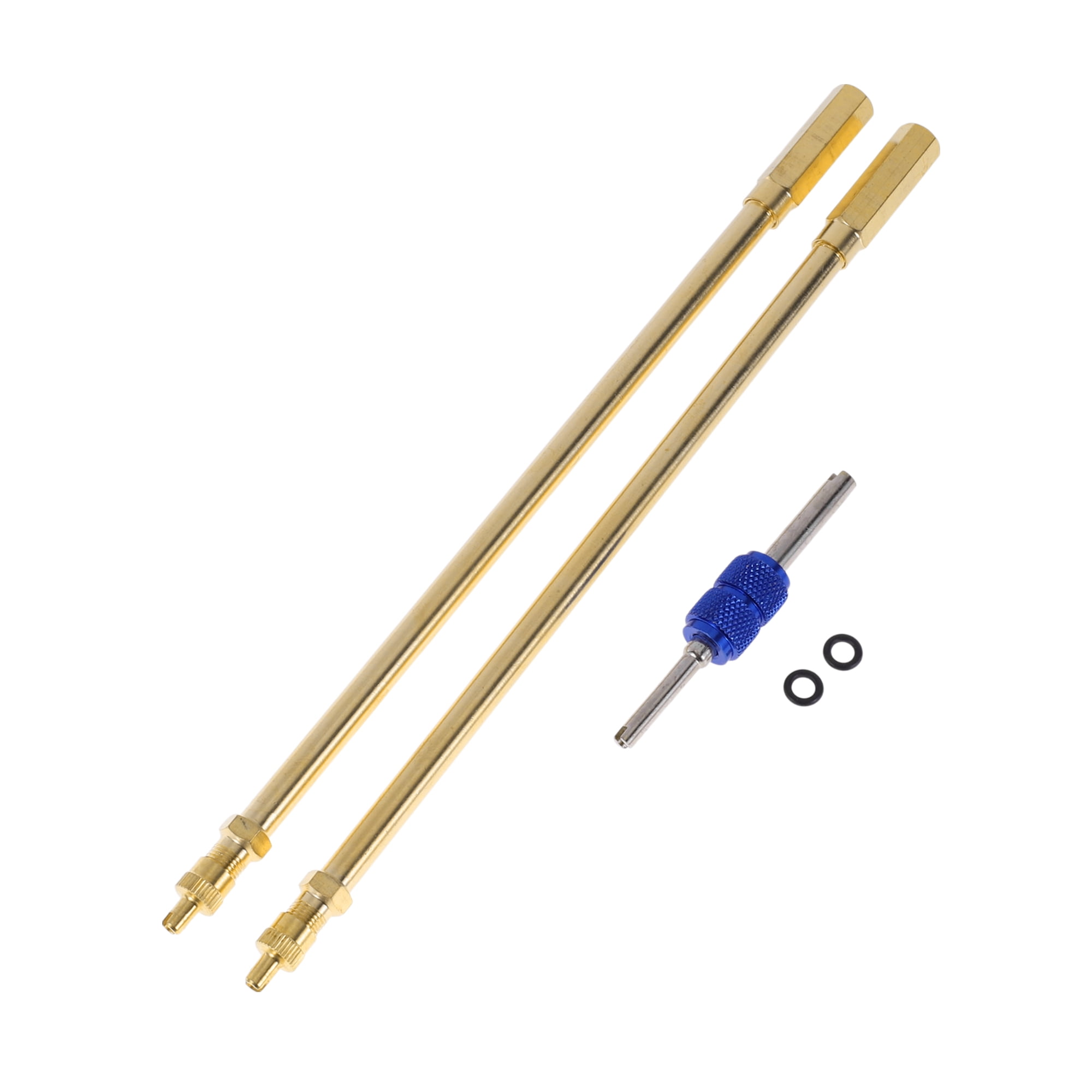 1 Set 230mm Tire Valve Extension with Dual-head Valve Core Remover ...