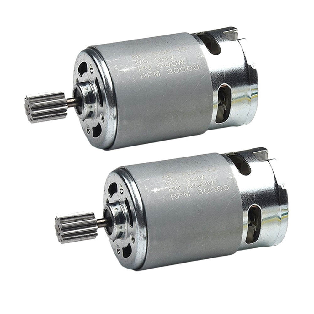 1 Set 24V Electric Car Motor 30000Rpm 10T 40000Rpm 19T Electric Motor ...