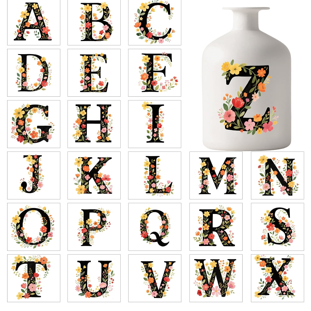 1 Set 25Pcs 25 Styles PVC Self Adhesive Stickers Waterproof Embossed ...