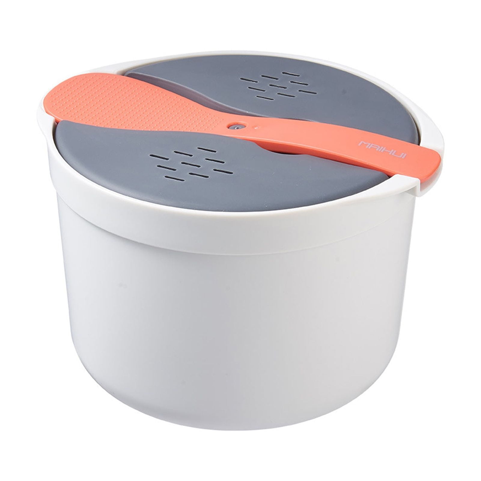 1 Set 2L Rice Steaming Pot Food Contact Grade Easy to Clean Office ...