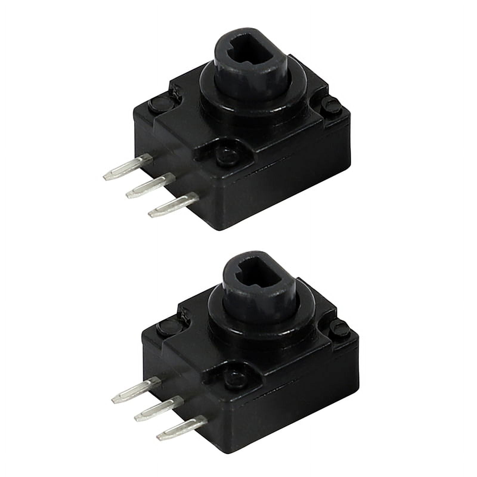 1 Set 2Pcs Black Replacement Repair Parts /Rt Button Keypad For 360 ...