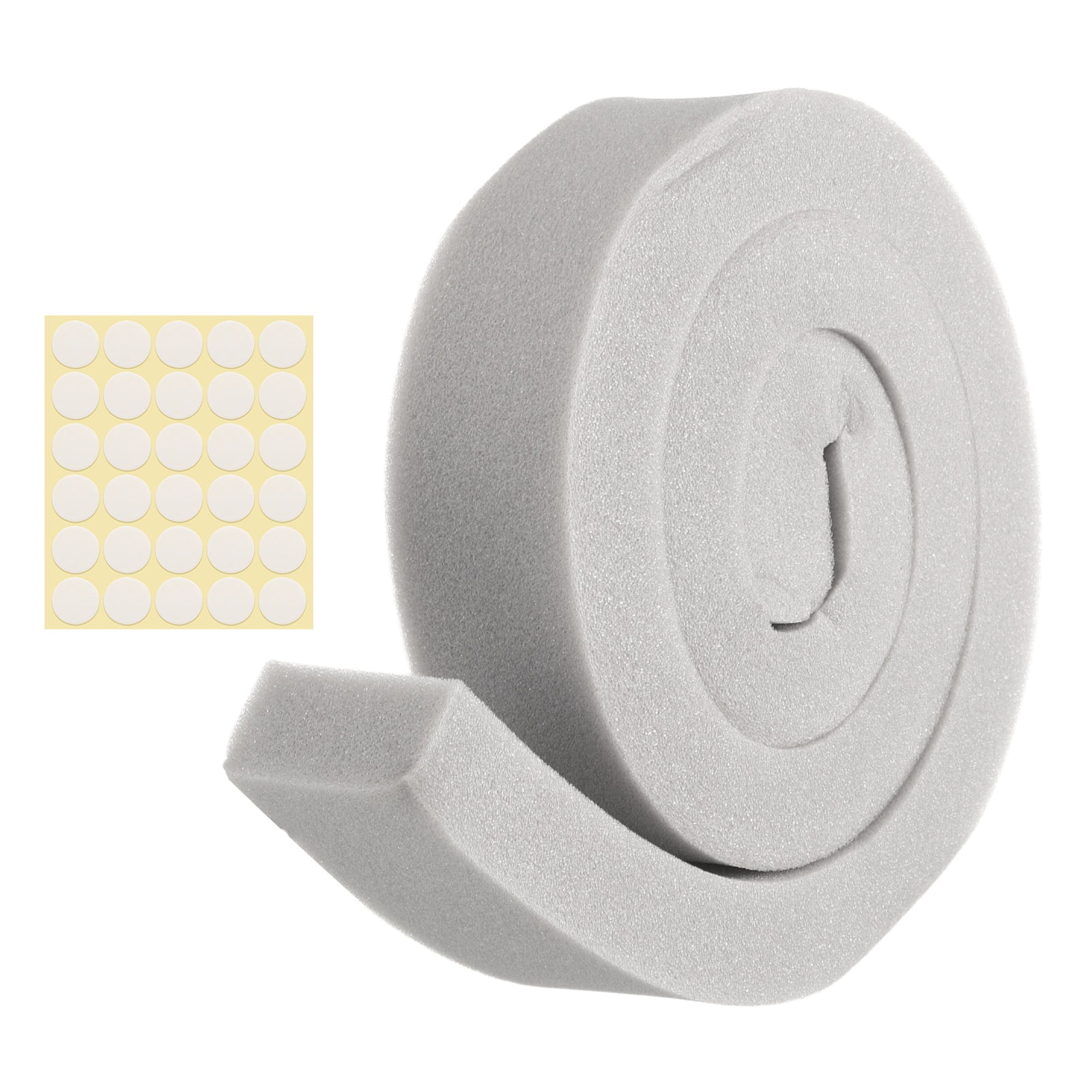 1 Set 3.28ft Foam Seal Strip, 1 Inch Width x 2 Inch Thick Weather ...