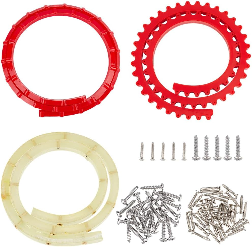 1 Set 3 Styles 39.3 Inch Polyurethane Flexible Curve Template with ...