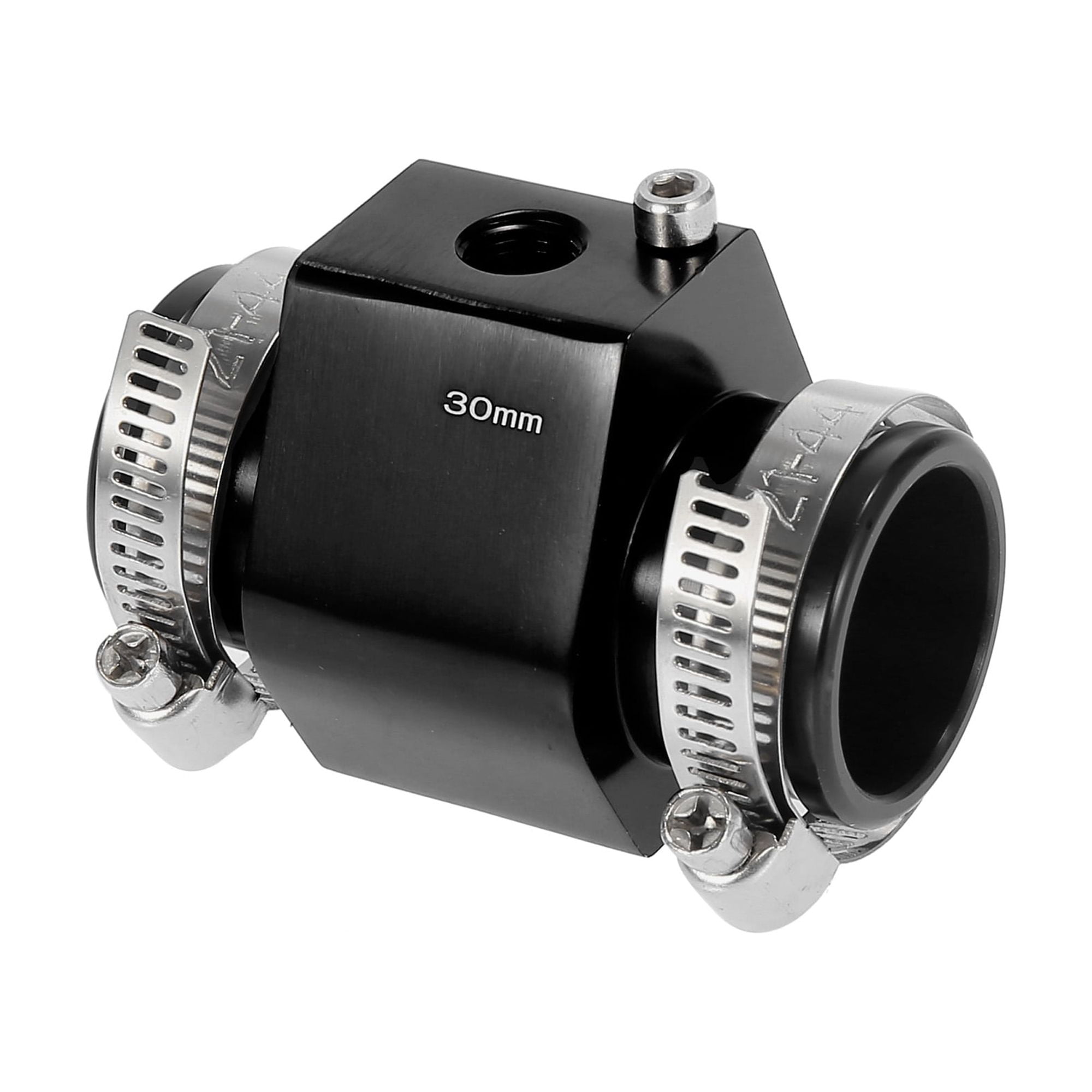 1 Set 30mm Black Universal Car Water Coolant Temperature Sensor Adapter ...