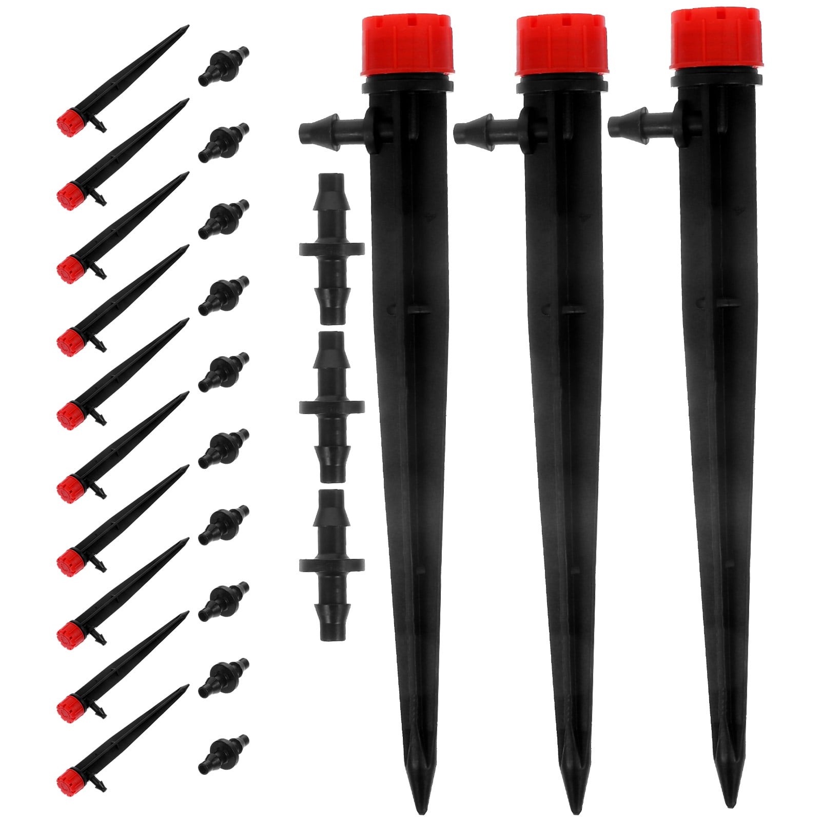 1 Set 360 Degree 8 Holes Adjustable Water Drip Emitters Drip Irrigation ...