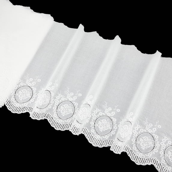 1 Set 3Yards Cotton Flower Lace Ribbon Flower Trimming for Wedding ...