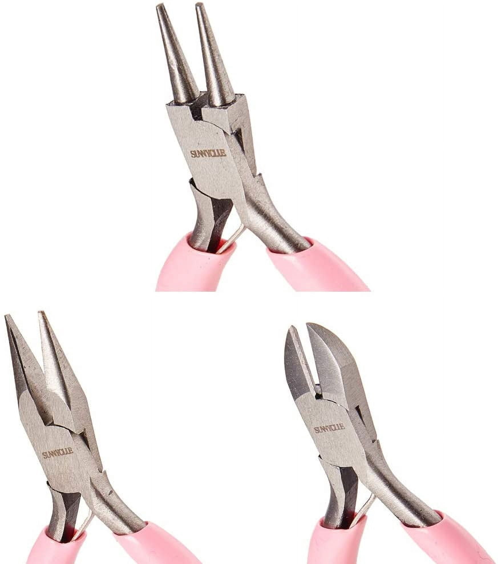 1 Set 3pcs Mini Jewelry Pliers Tool Set 3inch Professional Precision ...