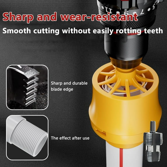 1 Set 4/6 Points PPR Water Pipe Internal Thread Opener Pipe Thread Tap ...