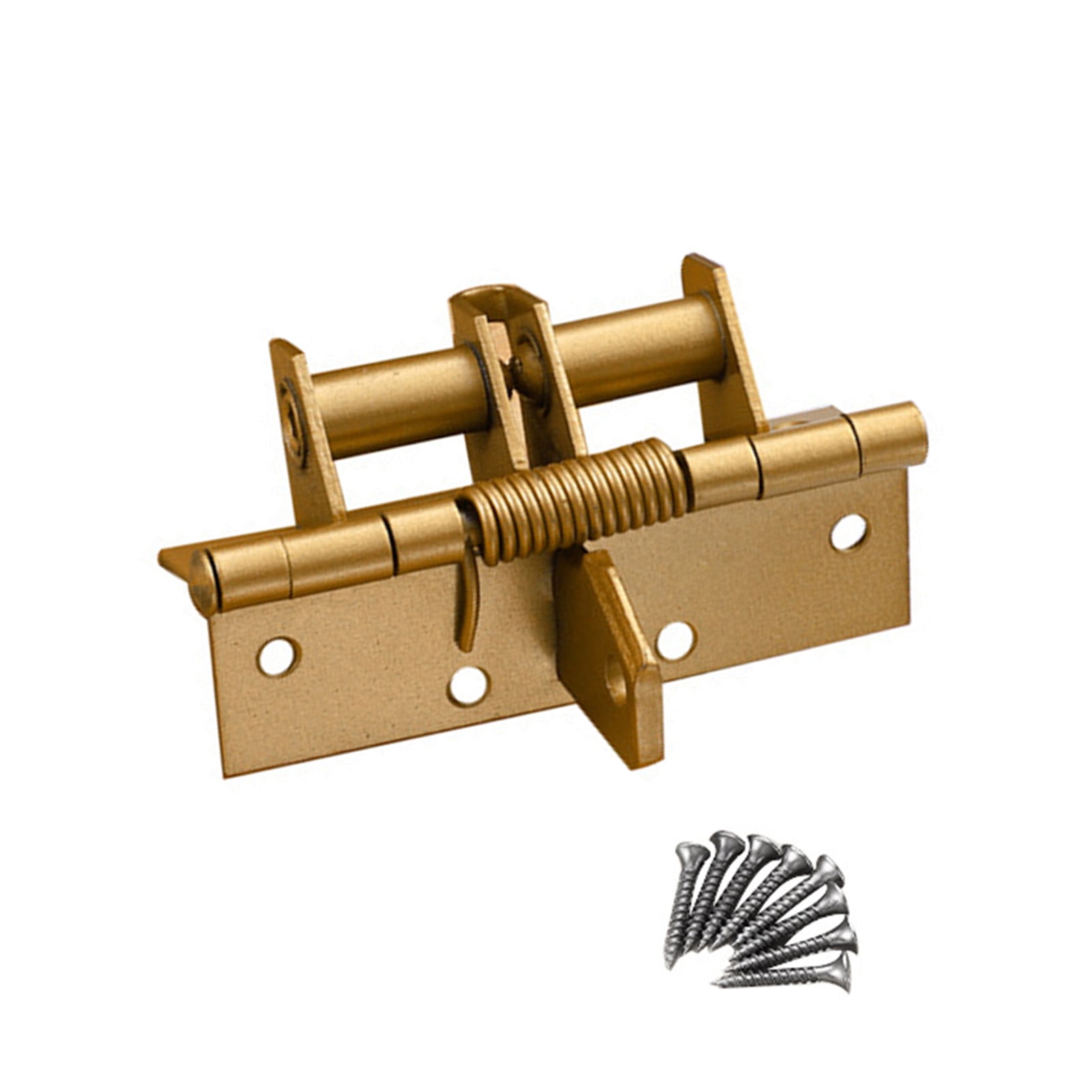 1 Set 4 Inches Automatic Door Hinge 90 Degree Positioning Universal ...