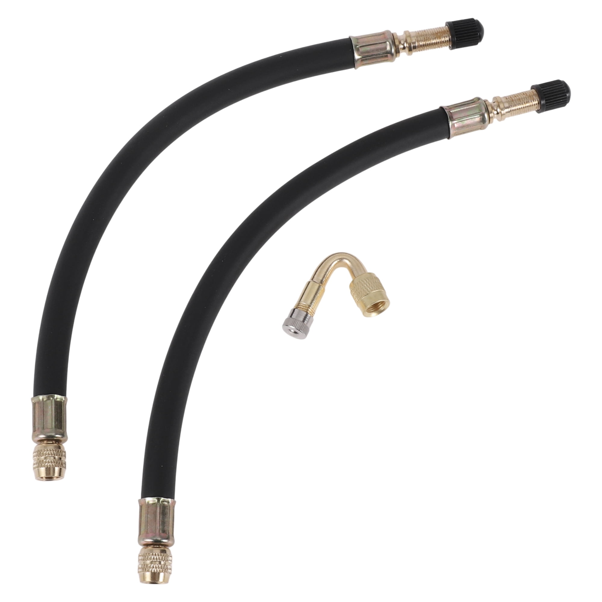 1 Set 45 Degree Copper Tire Valve Extension with Durable Plastic 250mm ...
