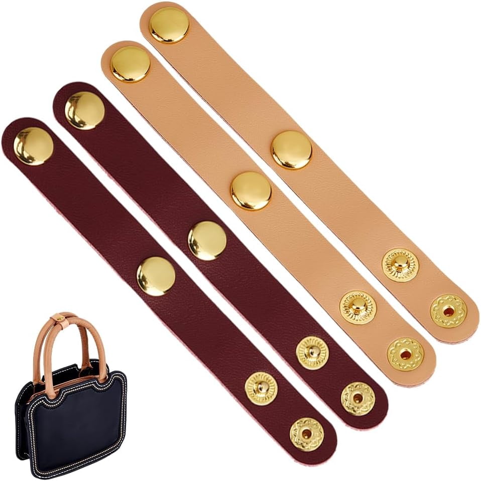 1 Set 4Pcs Leather Purse Shortener Adjustable Buckles Bag Strap ...