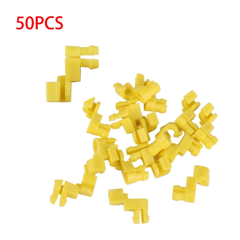 1 Set / 50 Pcs Nylon Door Lock Rod Clips Retainer For Replace ...