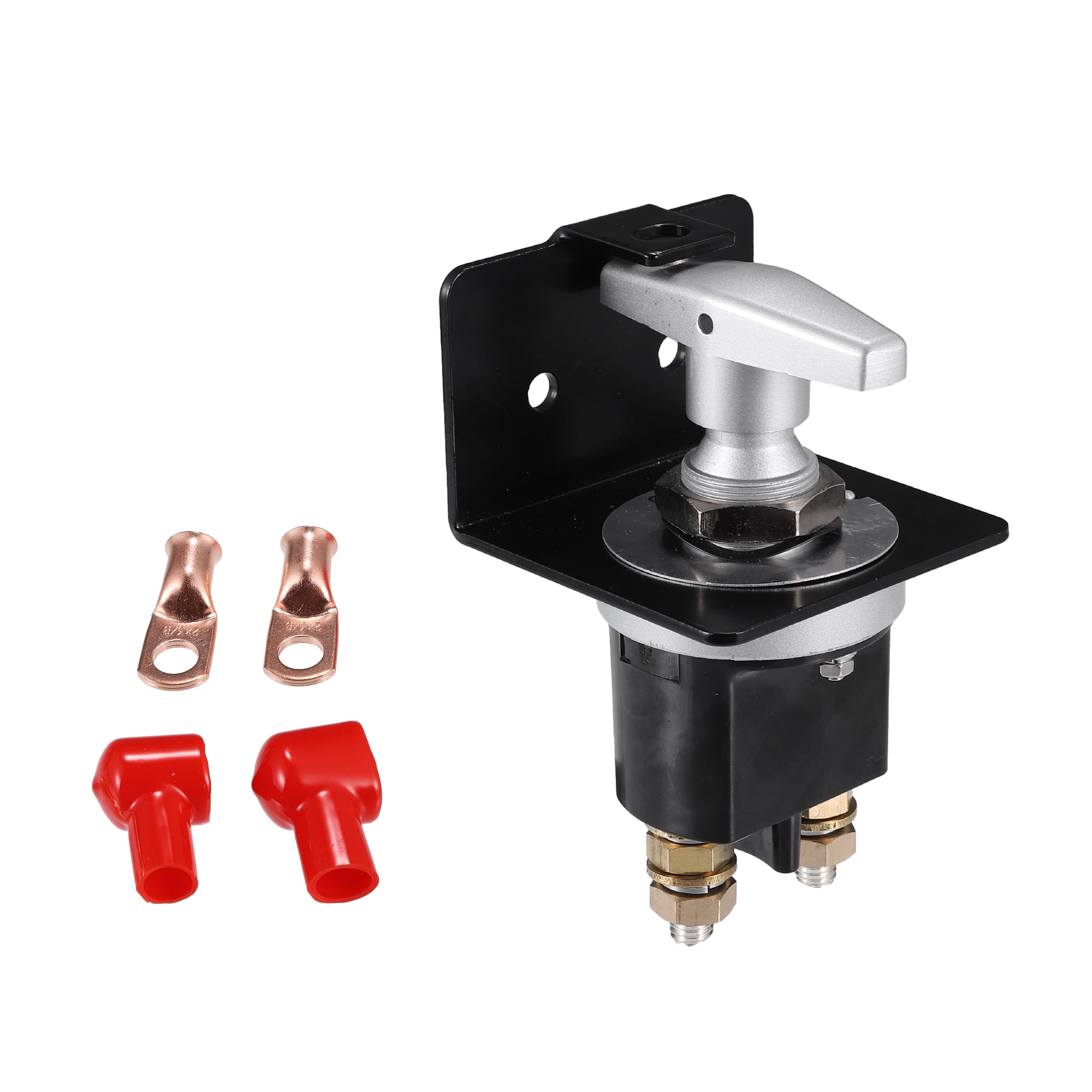 1 Set 500A 12V Battery Disconnect Switch with Locking Plate Fixed Handle Isolator for Car Auto ...