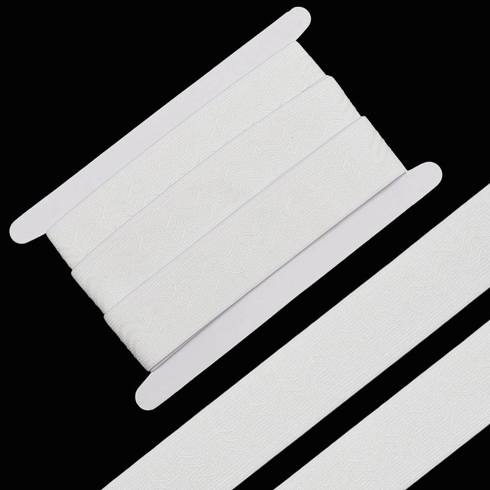 1 Set 5M Polyester Non-Slip Silicone Elastic Gripper Bands for Garment ...