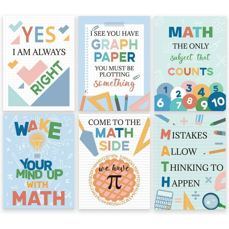 maths wall art