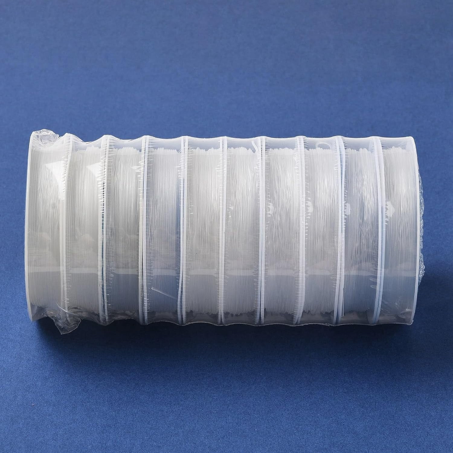 1 Set 7m 0.7mm Elastic String Bead Thread Korean Round Elastic String ...