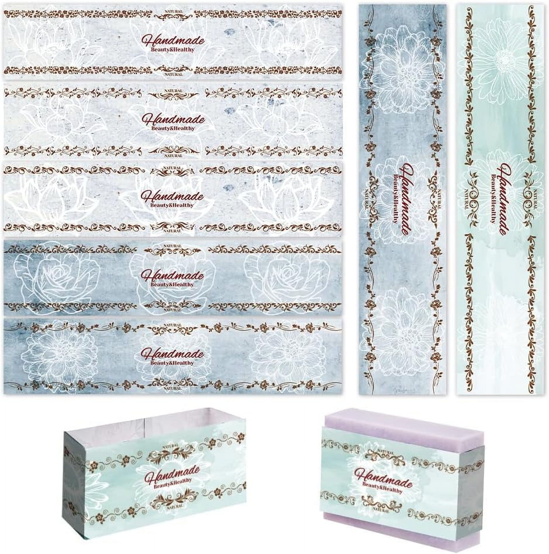 1 Set 90pcs Soap Paper Wrap 9 Style Retro Floral Border Soap Wrap ...