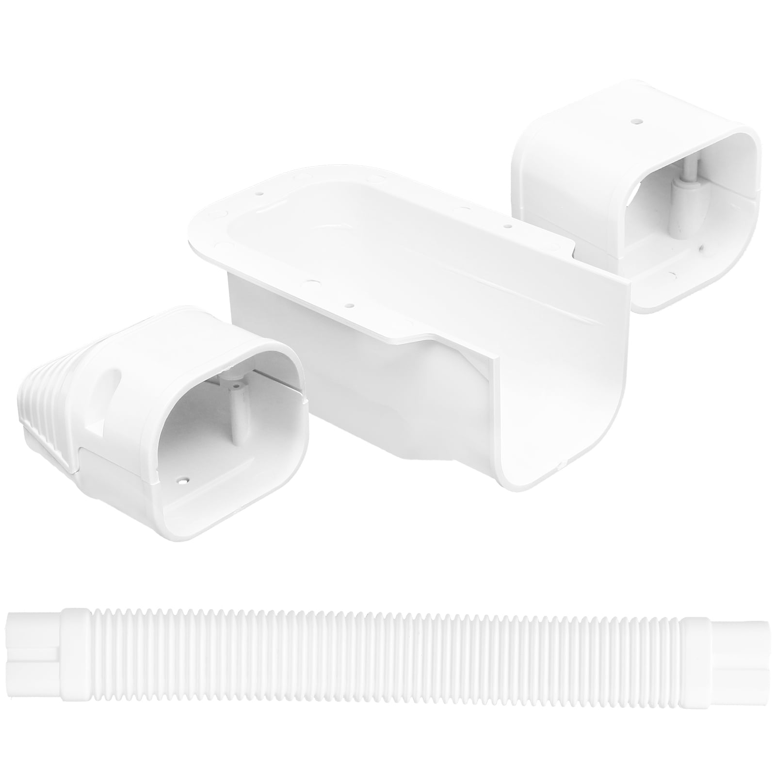 1 Set AC Line Cover Central Air Conditioner Line Set Cover Mini Split ...