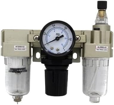 1 Set AC4000-04 Air Filter Pressure regulating Valve Lubricator ...