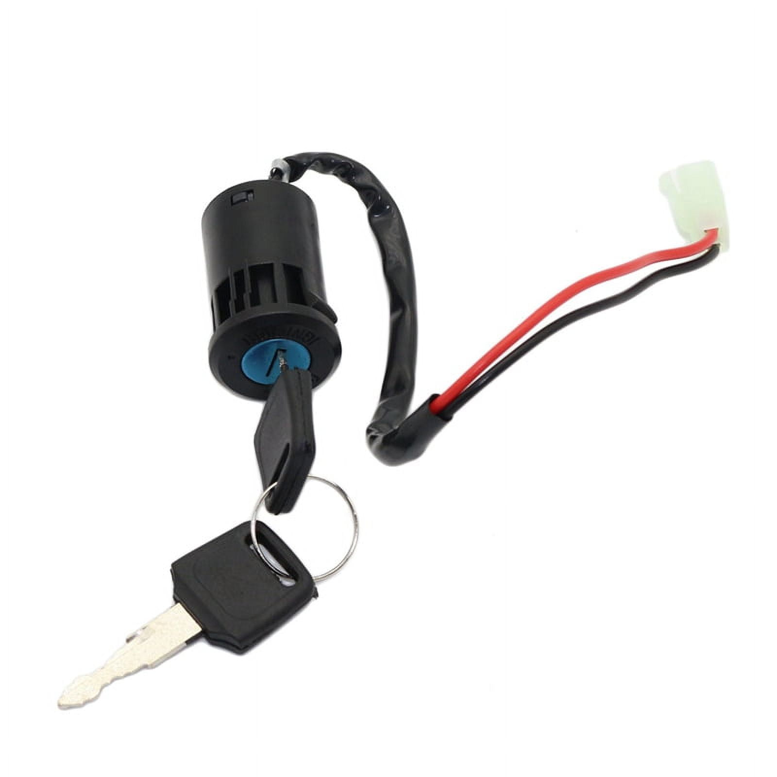 1 Set ATV Ignition Key Switch Universal 2 Wires Keys Start Lock for Go ...