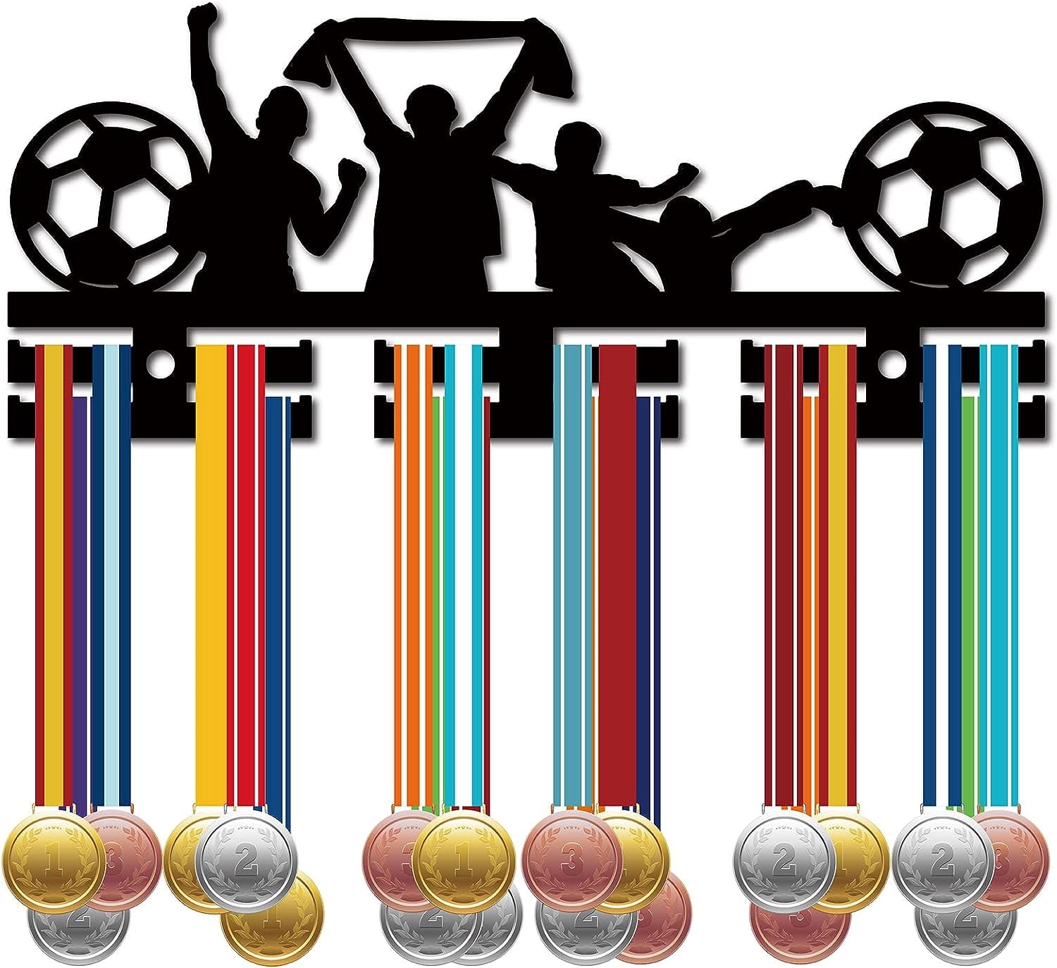 1 Set Acrylic Medal Holder Medals Display Hanger Rack with Standoff ...