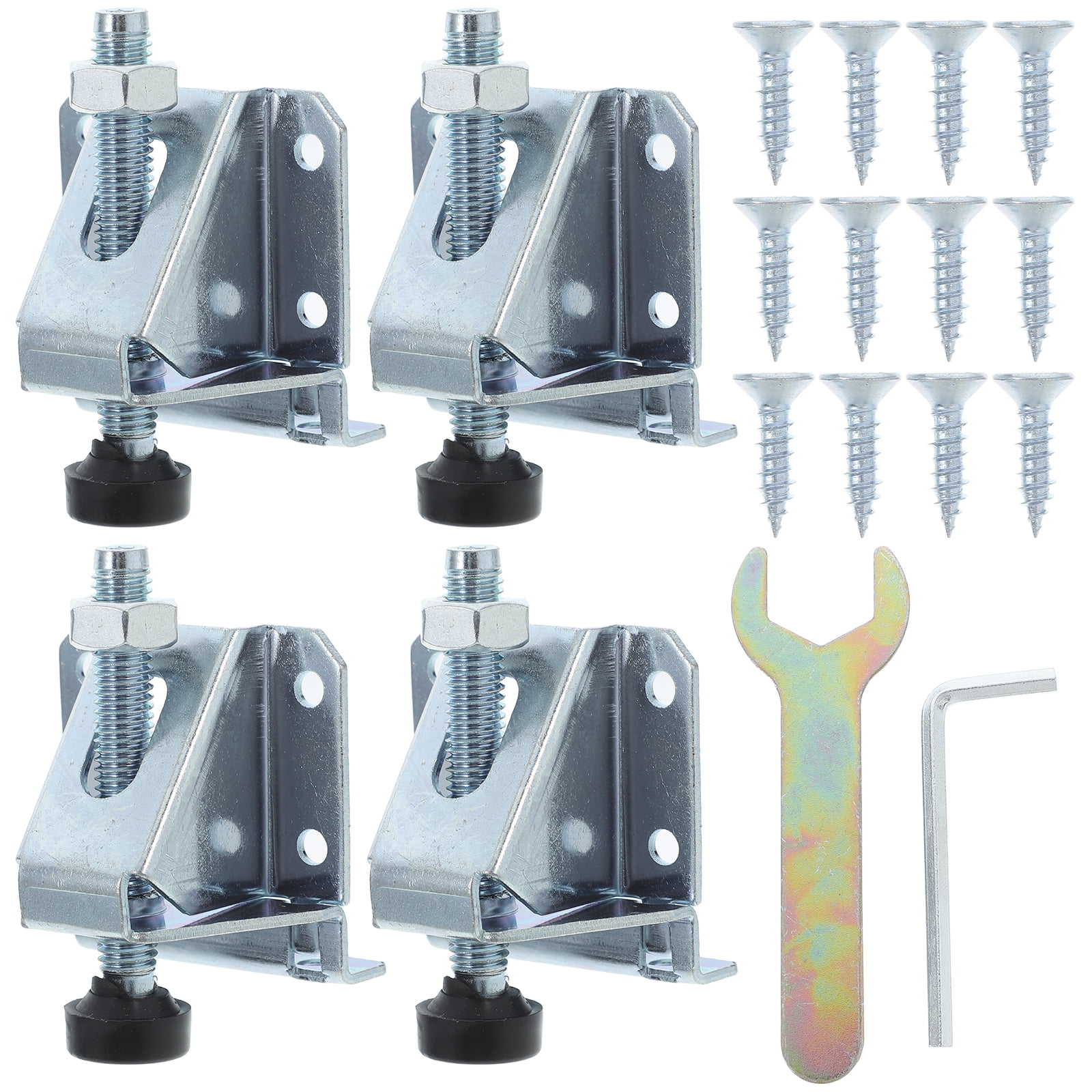 1 Set Adjustable Furniture Leveling Feet Adjustable Leg Levelers for ...