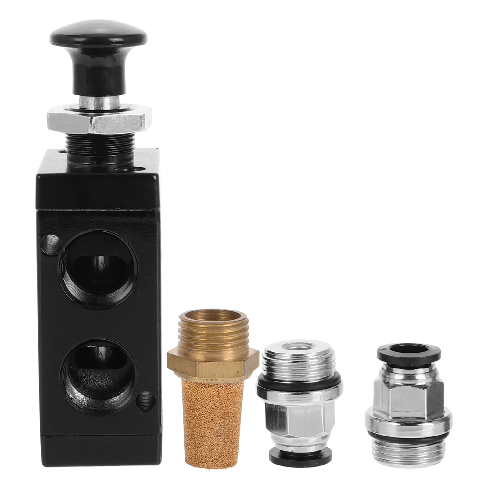 1 Set Adjustable Hand Control Solenoid Valve Position Pneumatic ...