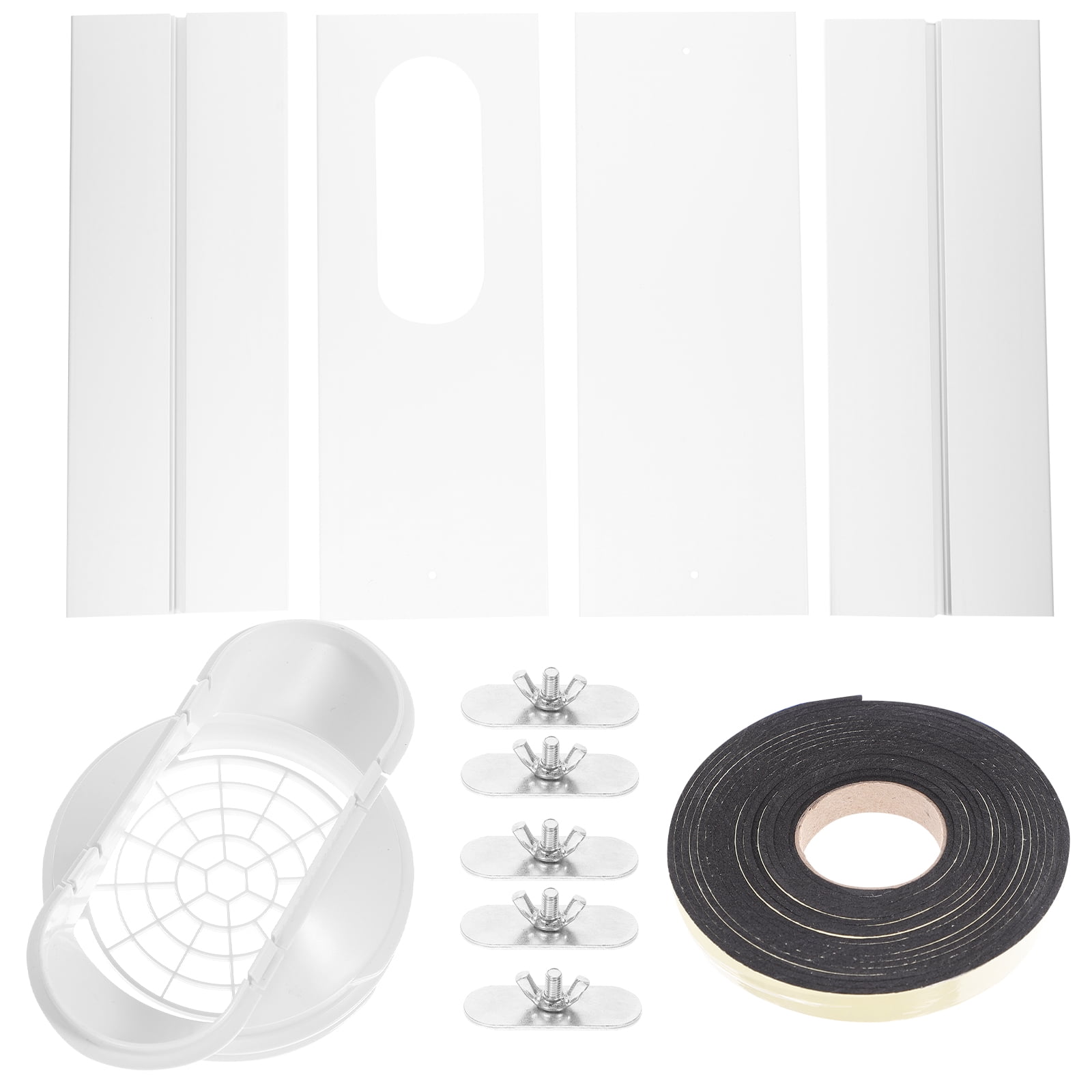 1 Set Air Conditioner Window Vent Kit Portable AC Universal Window Seal ... 1 Set Air Conditioner Window Vent Kit Portable AC Universal Window Seal ...