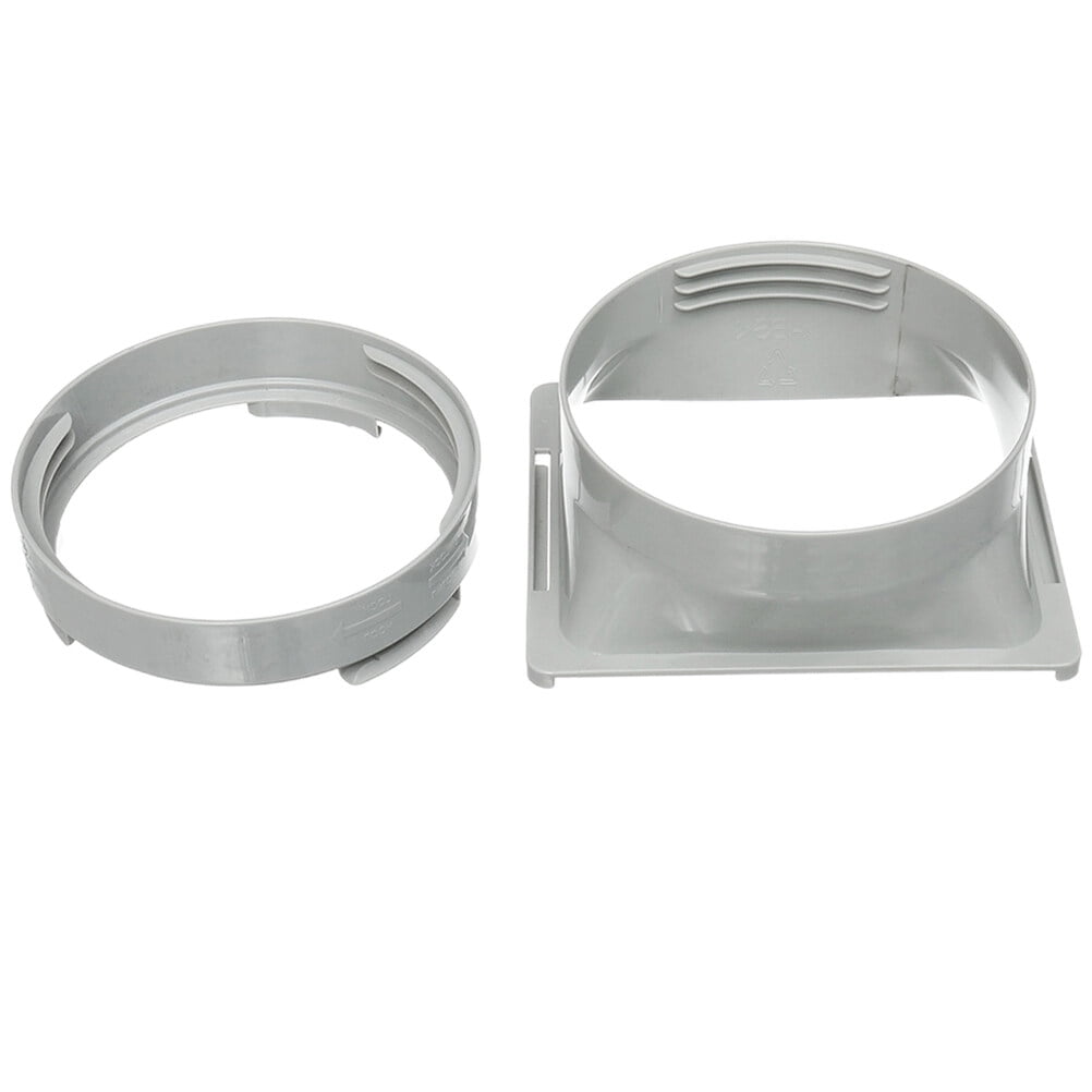 1 Set Air Conditioning Body Interface Exhaust Duct Pipe Connector Round ...