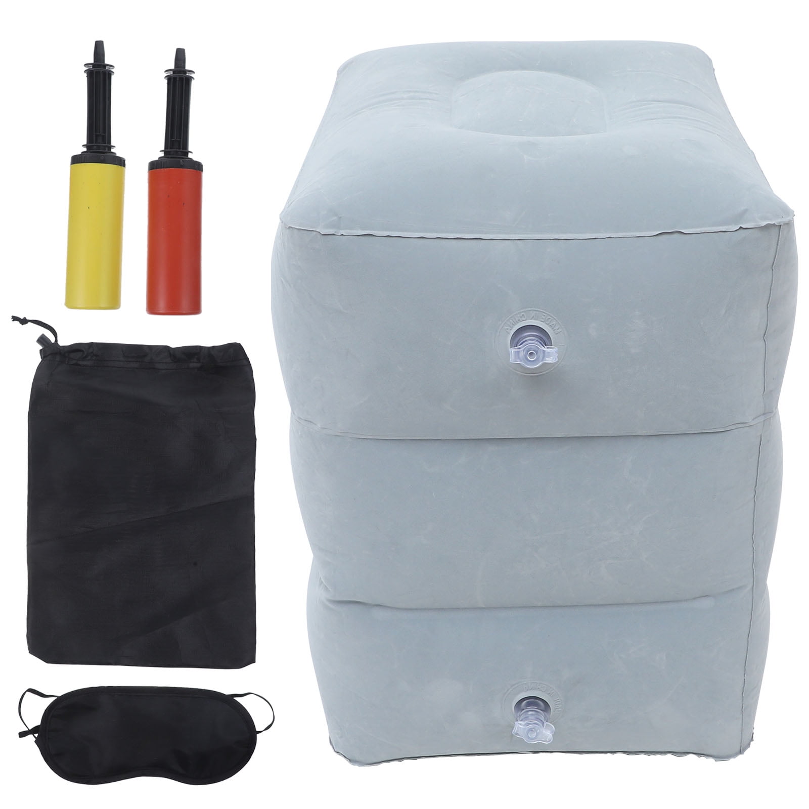 1 Set Airplane Footrest Airplane Bed Inflatable Foot Rest for Under ...