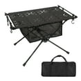 1 Set Aluminum Alloy Folding Table Lightweight Heavy Duty 20kg Load ...