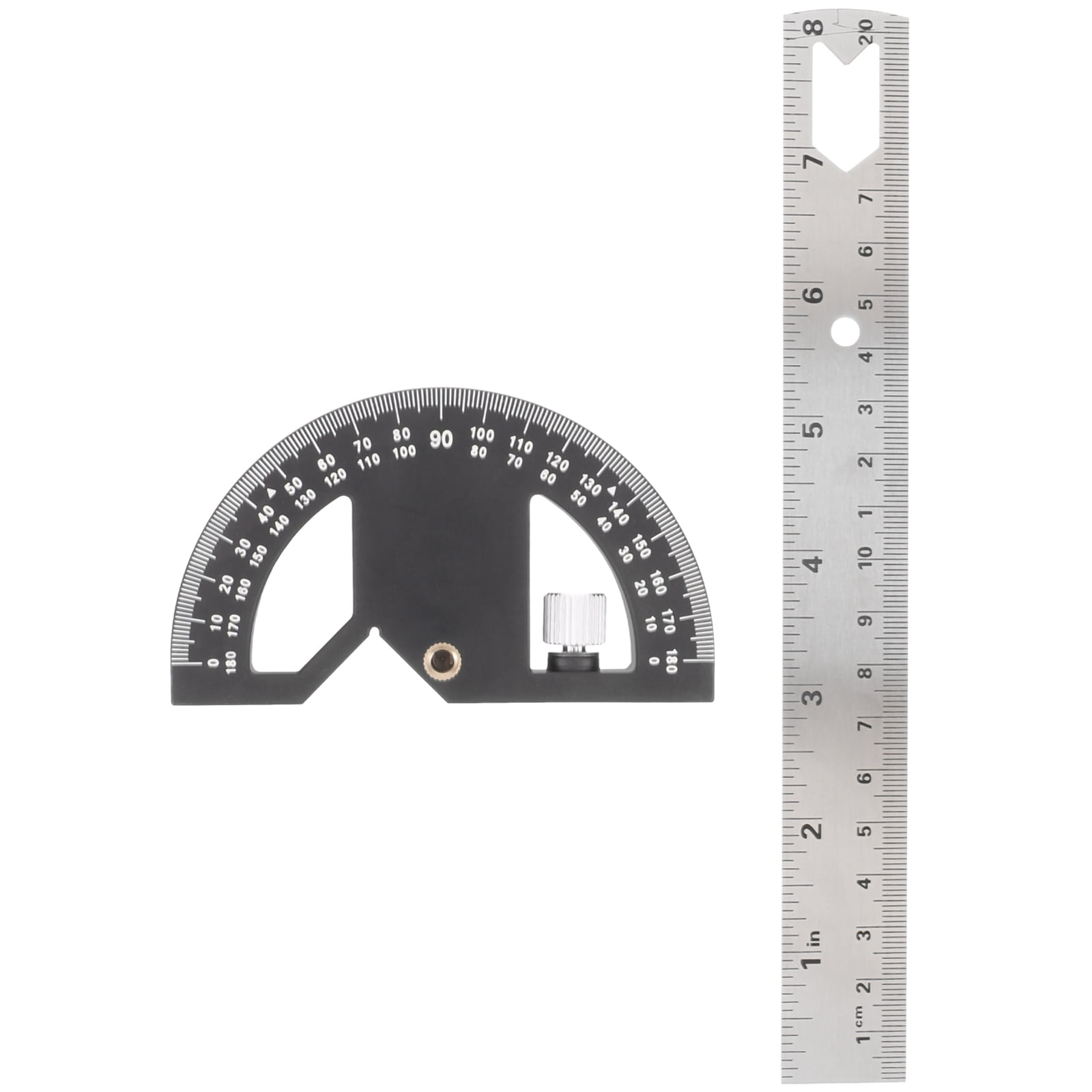 FONDOTIN Woodworking Ruler Multi 1 Set 8.06X3.93X0.43In - Walmart.com
