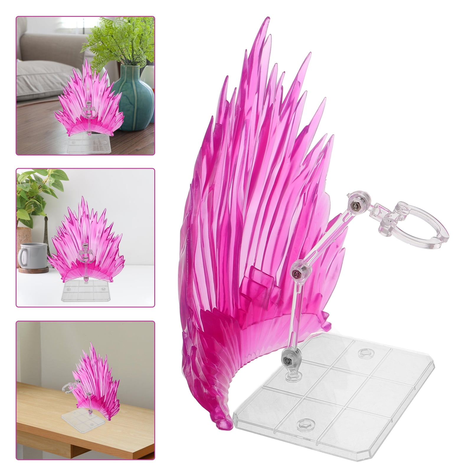 1 Set Anime Figures Effects Display Rack Doll Toy Display Effects ...