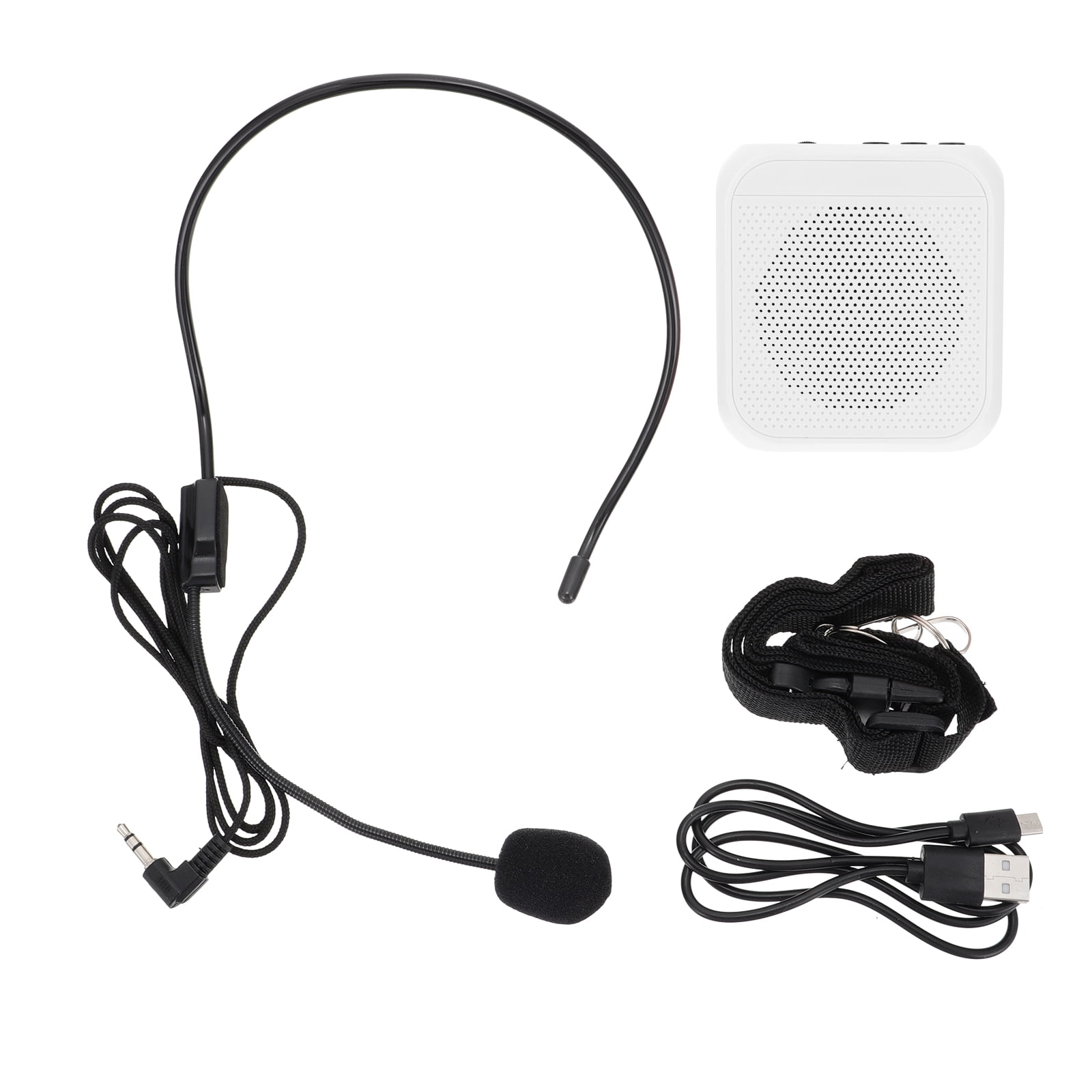 1 Set Apis Microphone Voice Loud-speaker Portable Teacher Amplifier ...