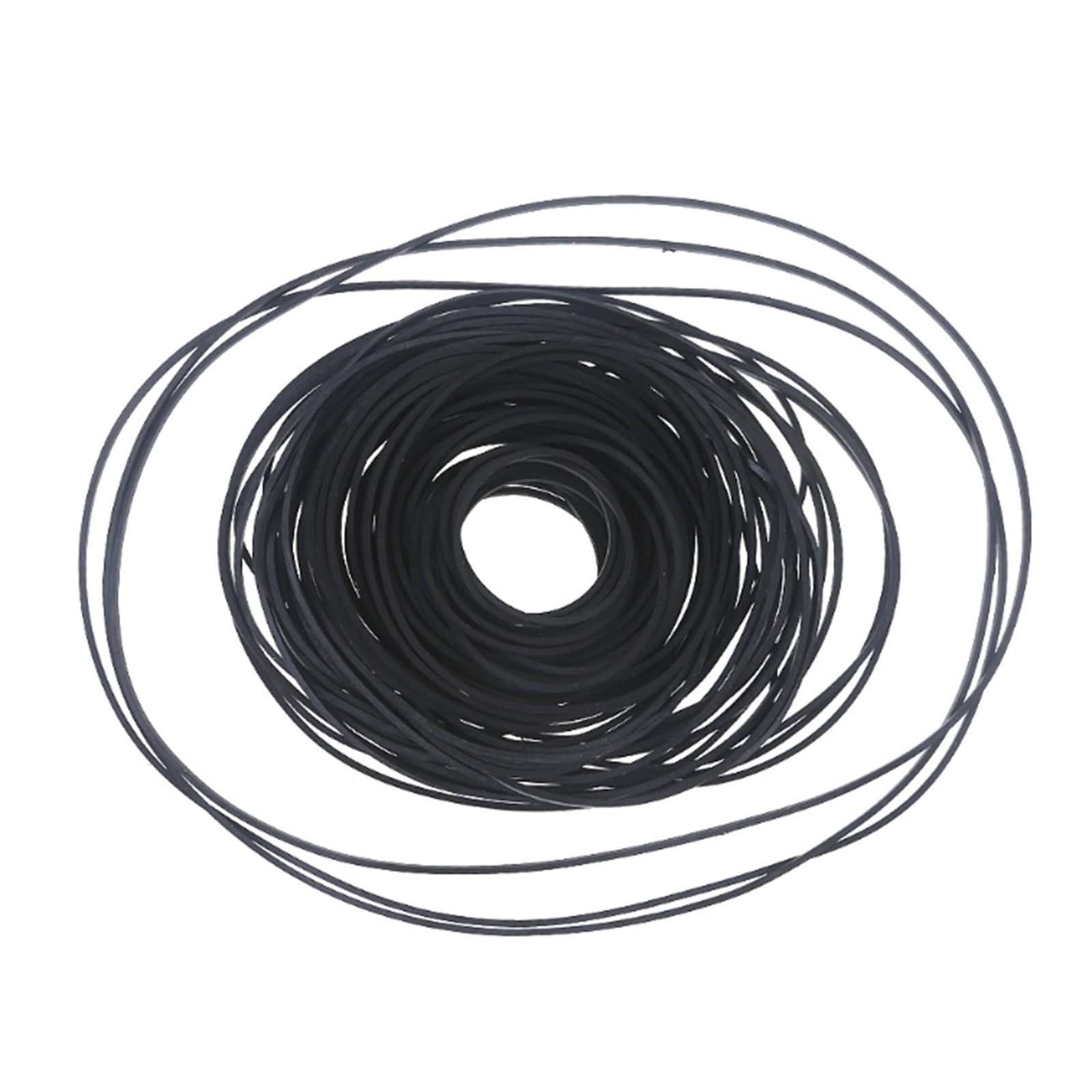 1 Set Assorted Square Rubber Belt 1mm Cassette Tape Machine Belts 40 ...