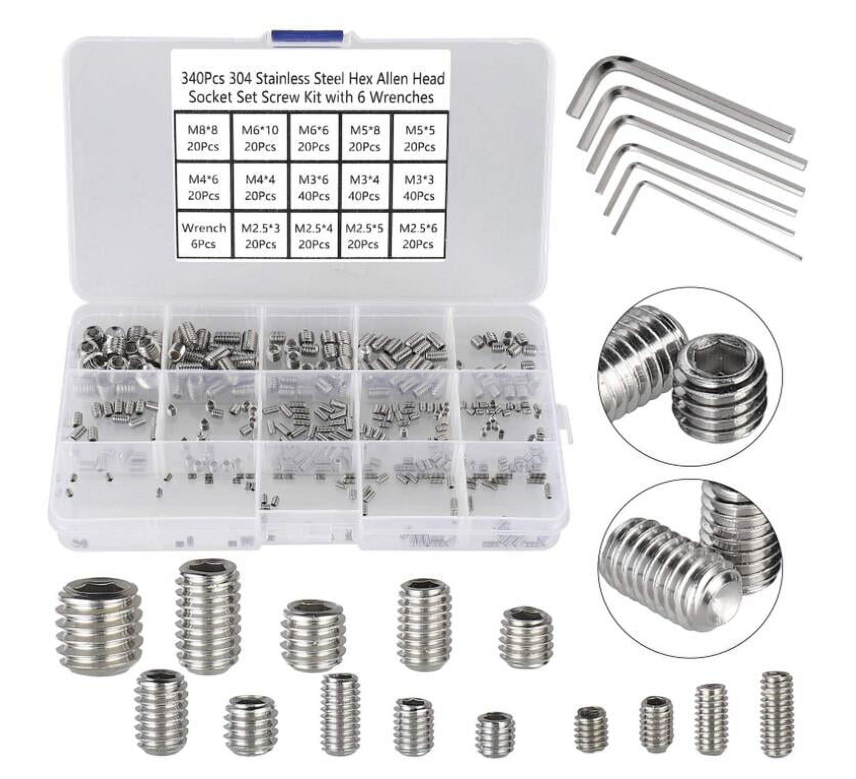 1 Set Assortment Set Screw Small Screw Door Handle Bathroom Fixture ...