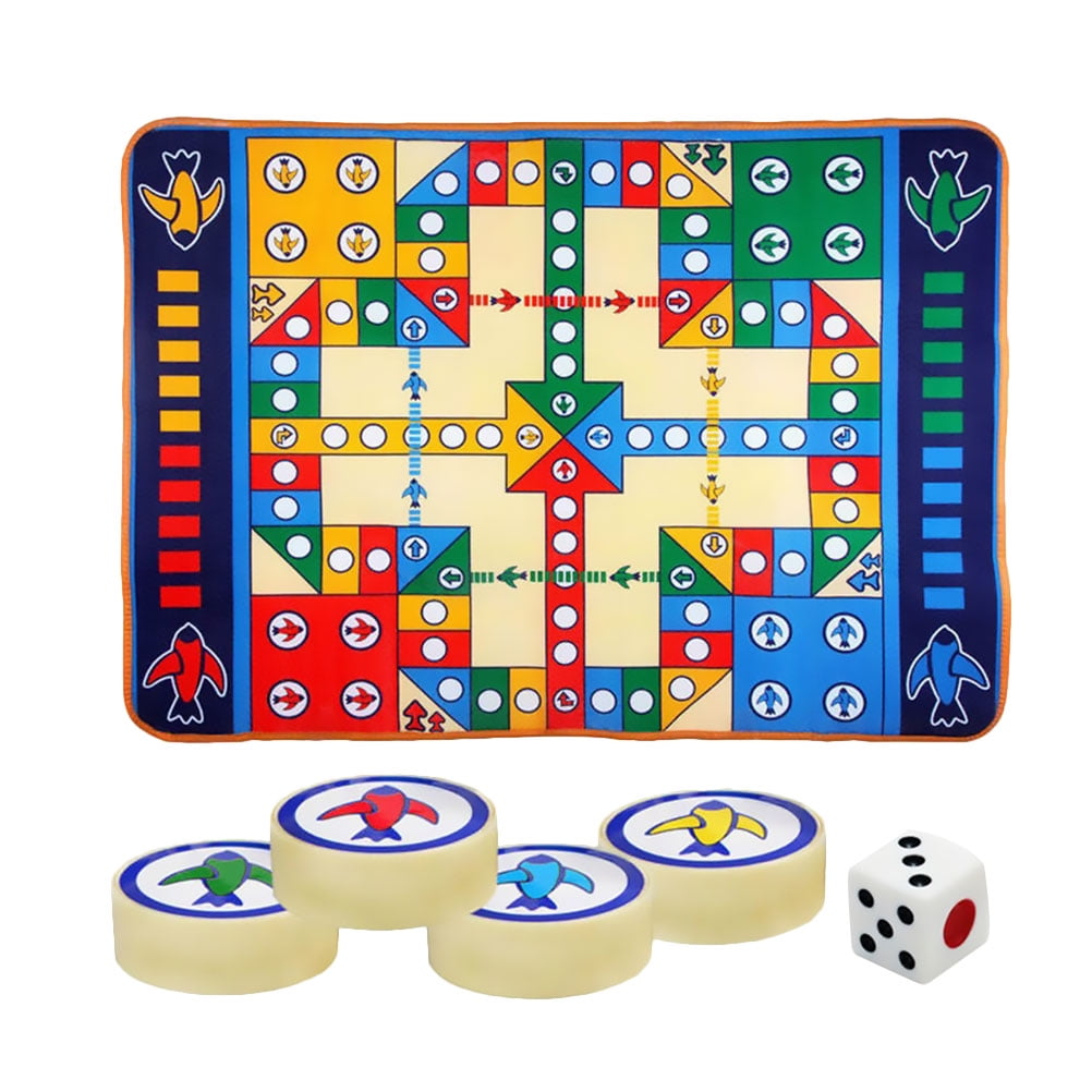 1 Set Baby Crawl Pad Flying Chess Carpet Aeroplane Chess Rug Parent ...