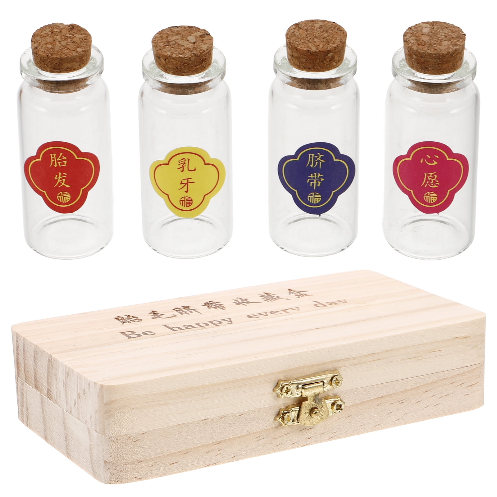 1 Set Baby Keepsake Box For First Haircut And Umbilical Cord Memory ...