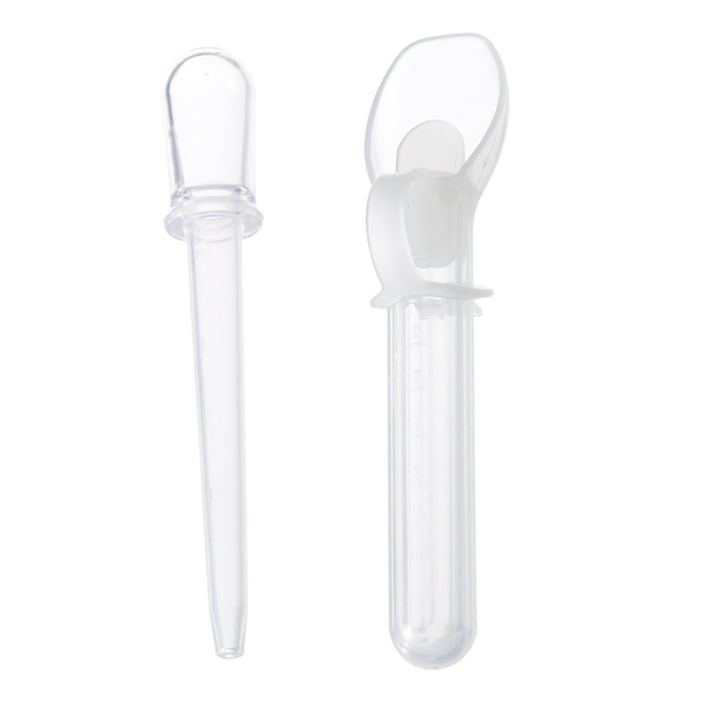 1 Set Baby Medicine Spoon with Graduated Dispenser for Toddlers ...