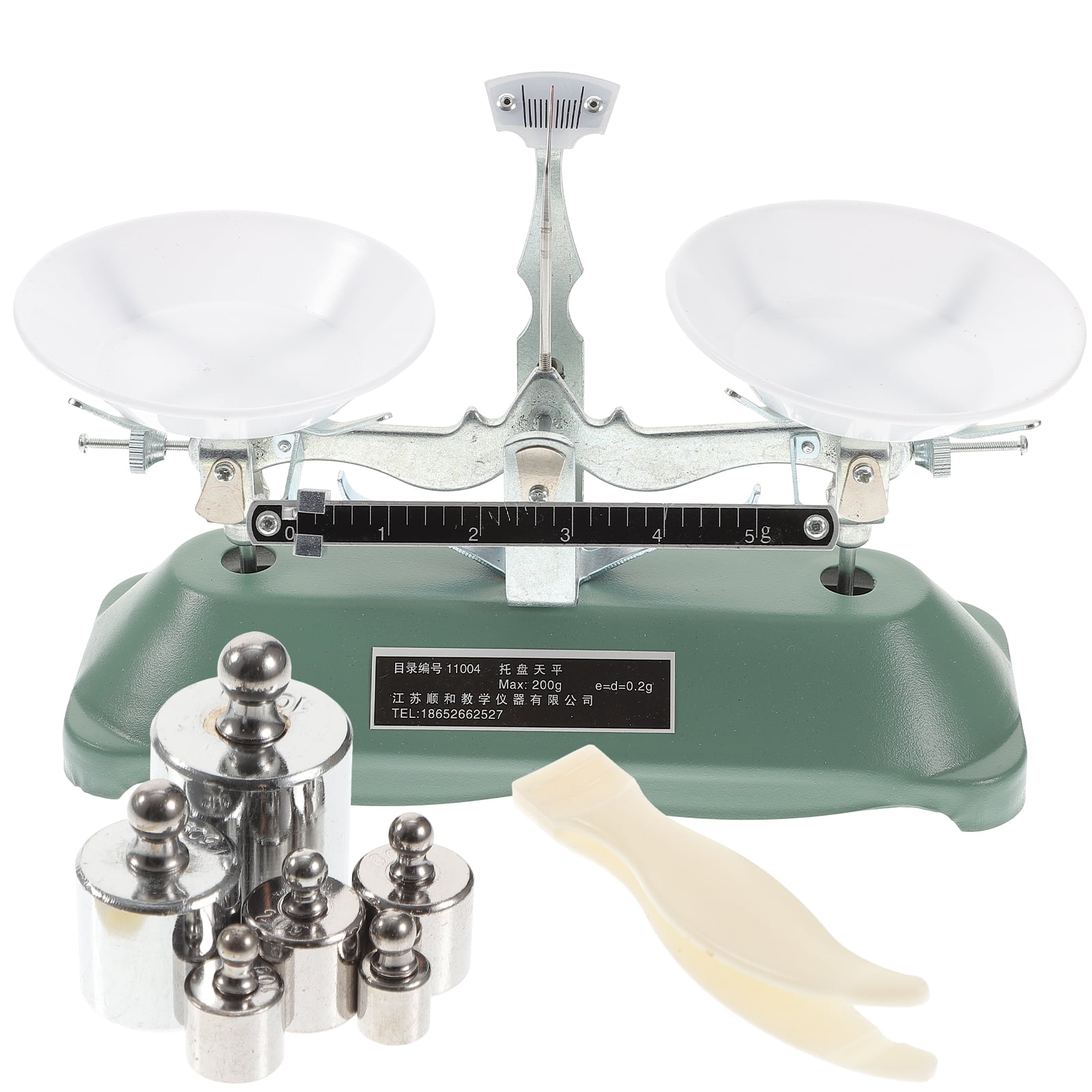 1 Set Balance Scale Laboratory Triple Beam Balance Scale Teaching Tool ...