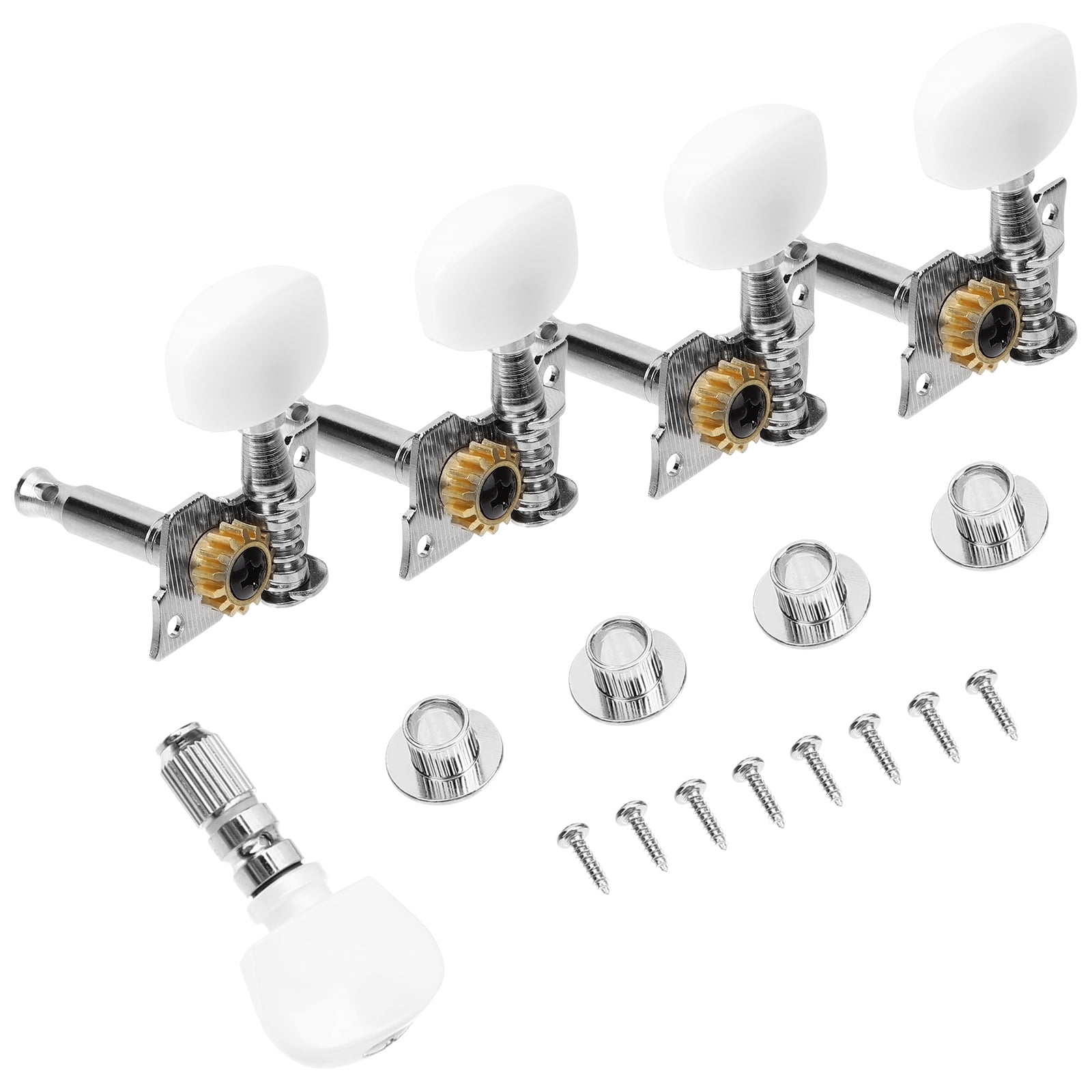 1 Set Banjo Machine Heads Tuning Pegs Tuners Keys Musical Instrument ...