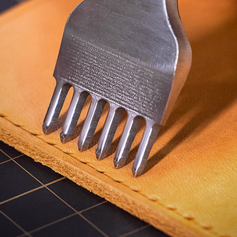 1 Set Basic Leather Diamond Chisel Punch Iron Punch Tool Sewing DIY ...