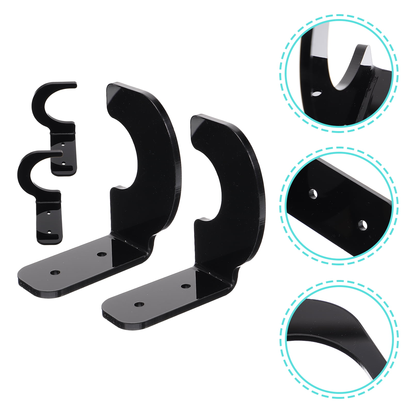 1 Set Bat Holder Wall Mount Softball Bat Rack Baseball Bat Holder ...