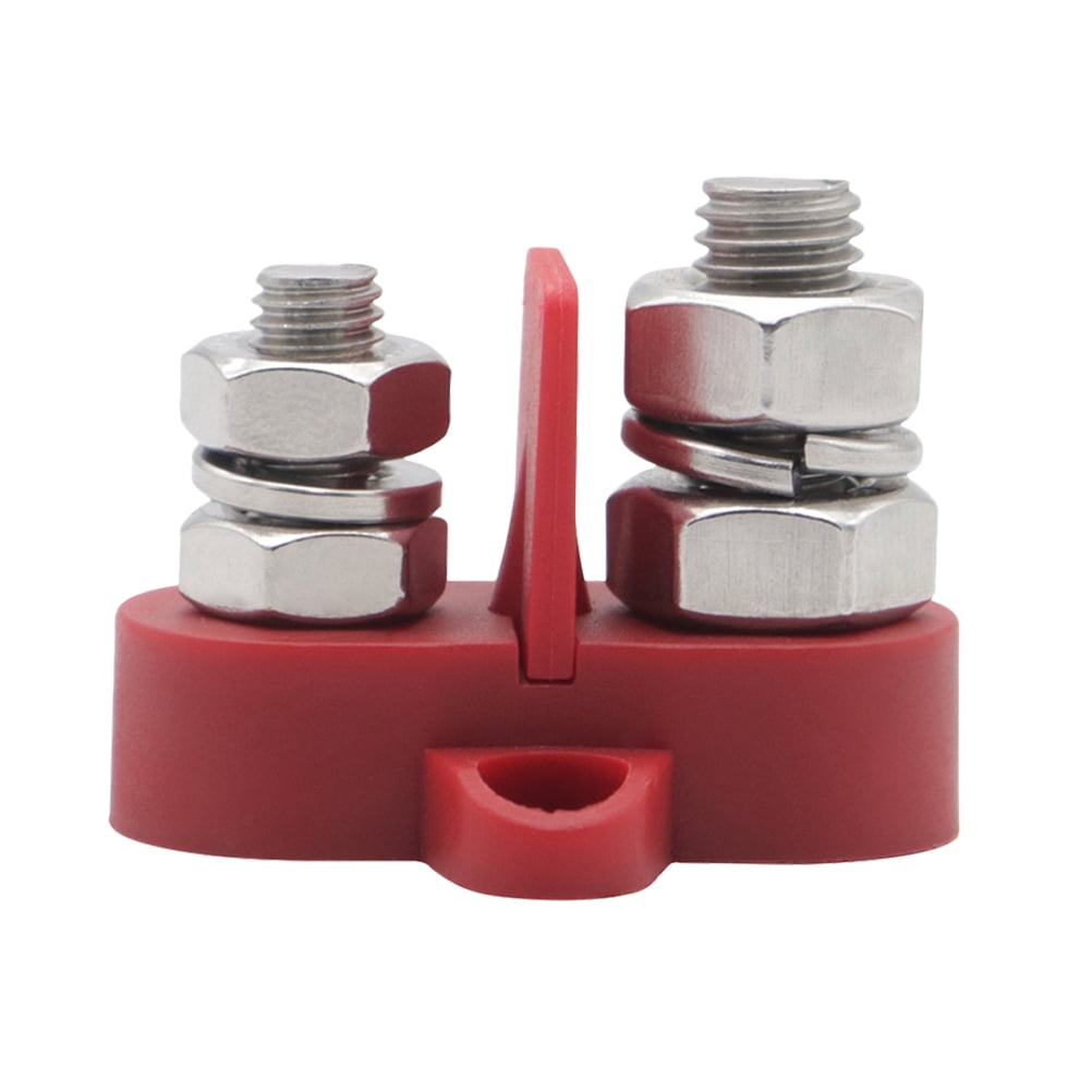 Worgeous Hemoton 1 Set Car Truck Battery Dual Junction Block Terminal ...