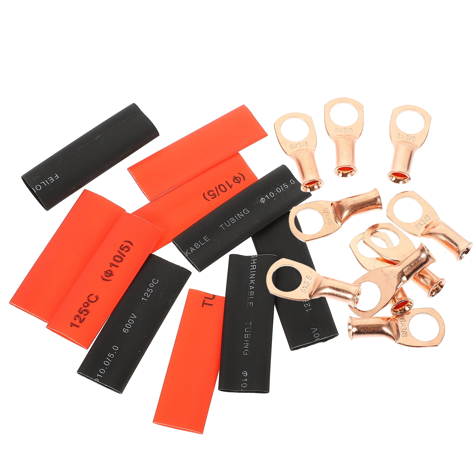 1 Set Battery Terminal Connectors Copper Wire Lugs Battery Cable Lugs ...