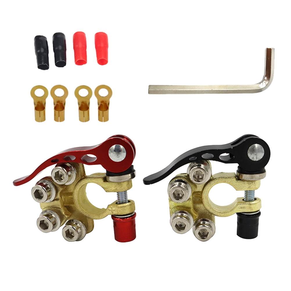 1 Set Battery Terminal Connectors Professional Quick Release Car ...