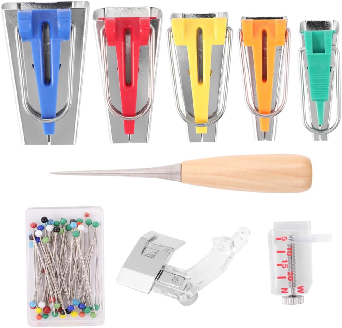 1 Set Bias Binder Maker Sewing Binder Tool Pro Gaff Tape DIY Tools ...