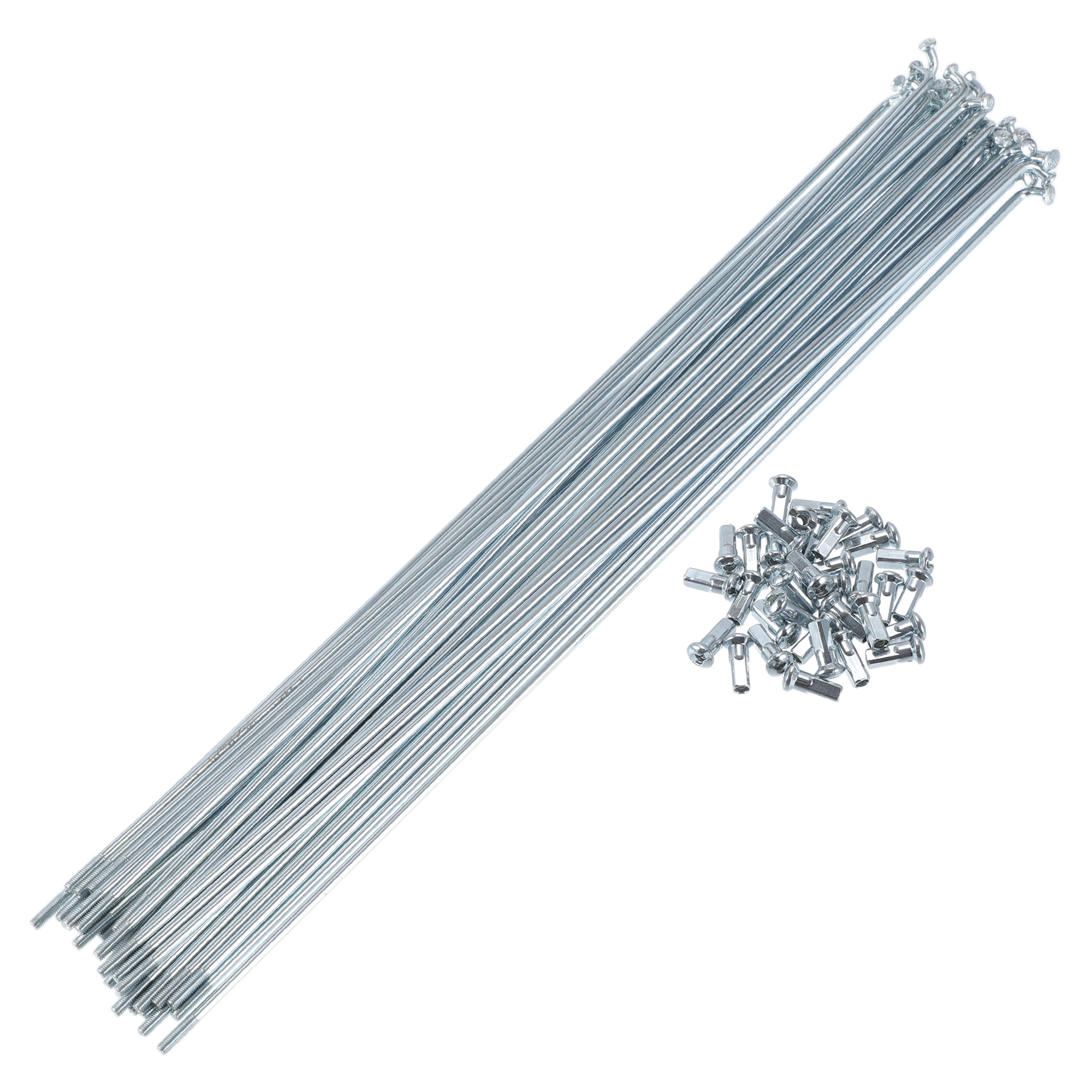 Unique Bargains 1 Set Bicycle Spokes 12G Bike Wheel Spokes Universal ...