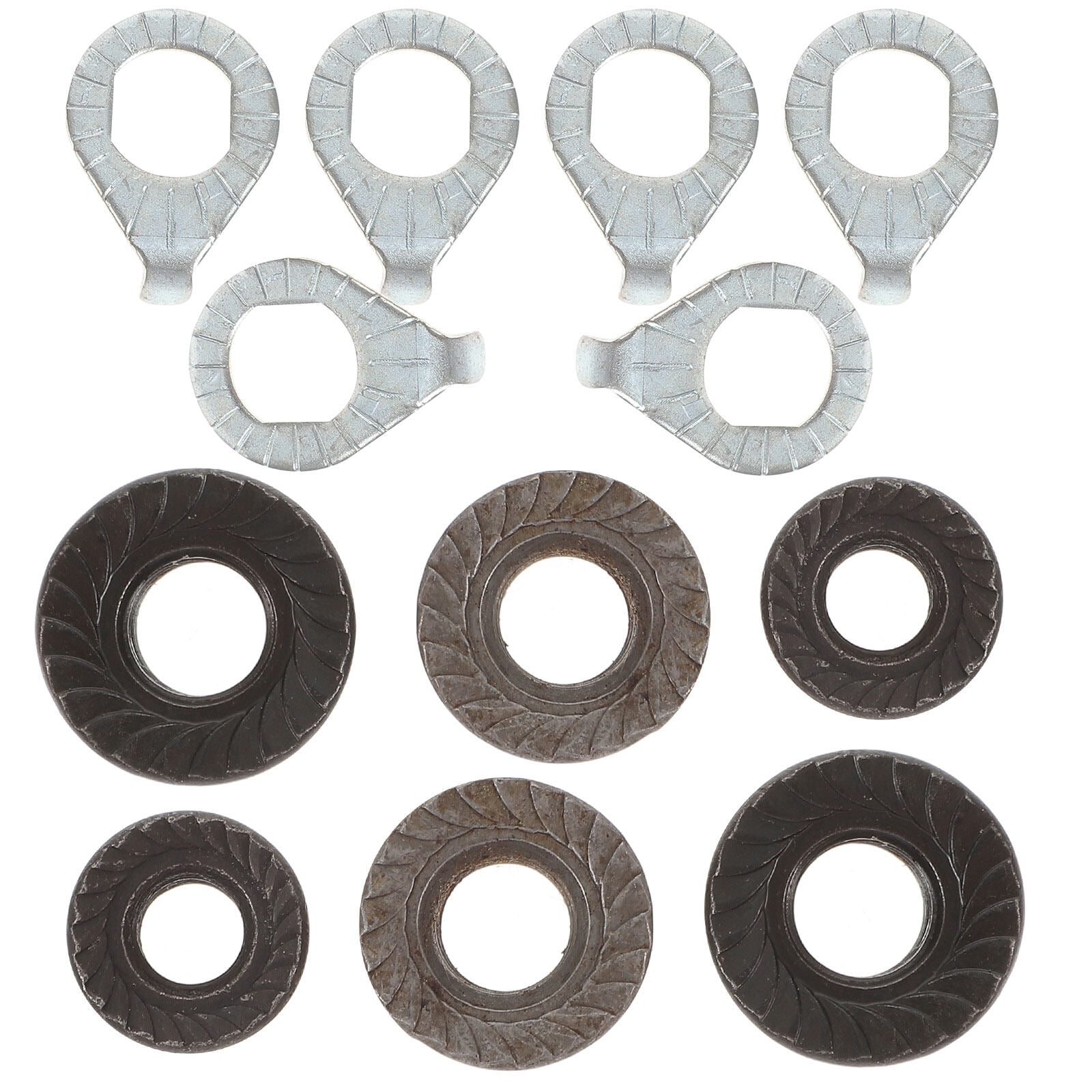 1 Set Bike Nuts Bicycles Hub Wheel Axle Nuts and Hanger Kit Durable ...