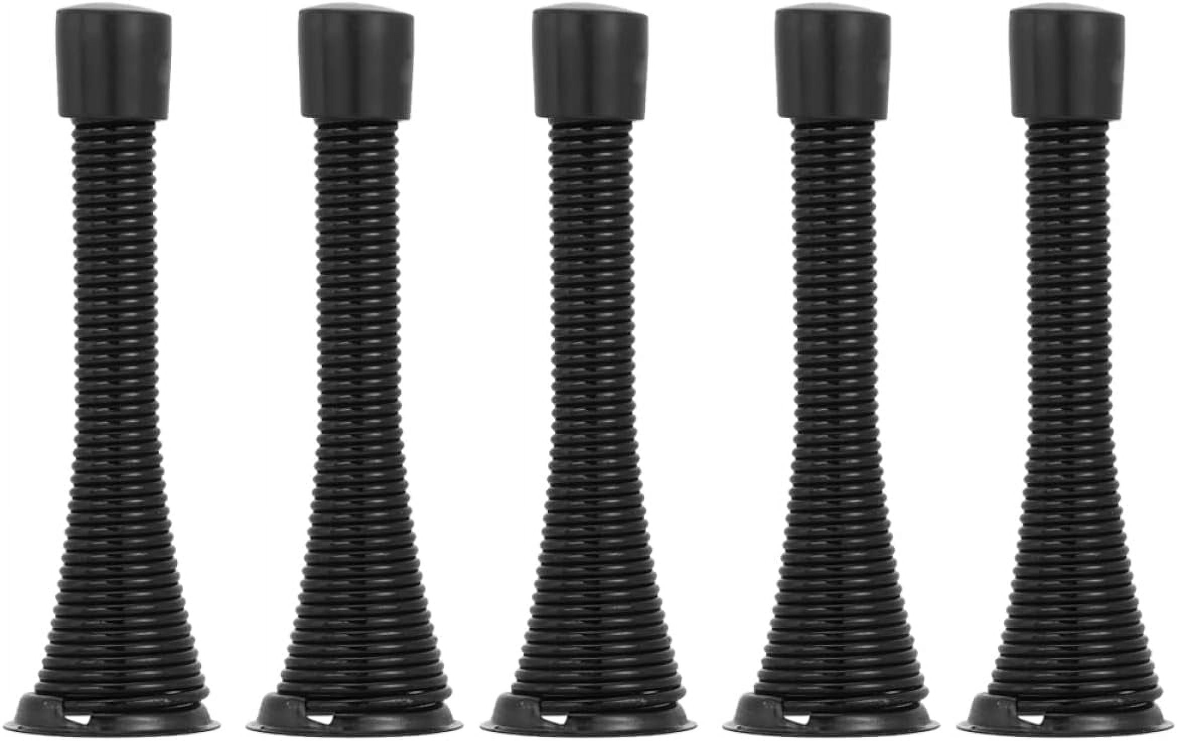 1 Set Black Spring Door Stopper Springy Door Stop Door Stopper Kids ...